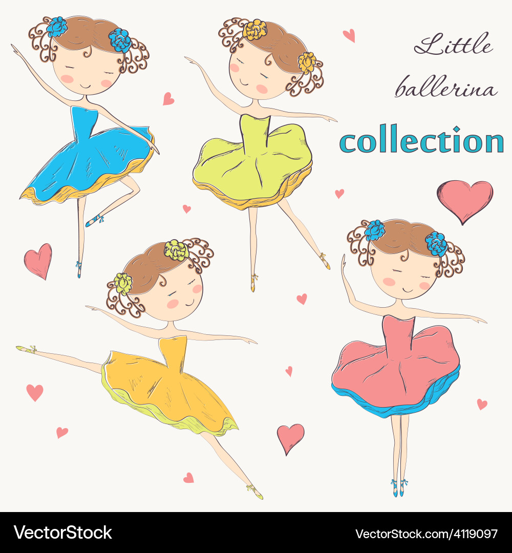 Ballerina Royalty Free Vector Image - VectorStock