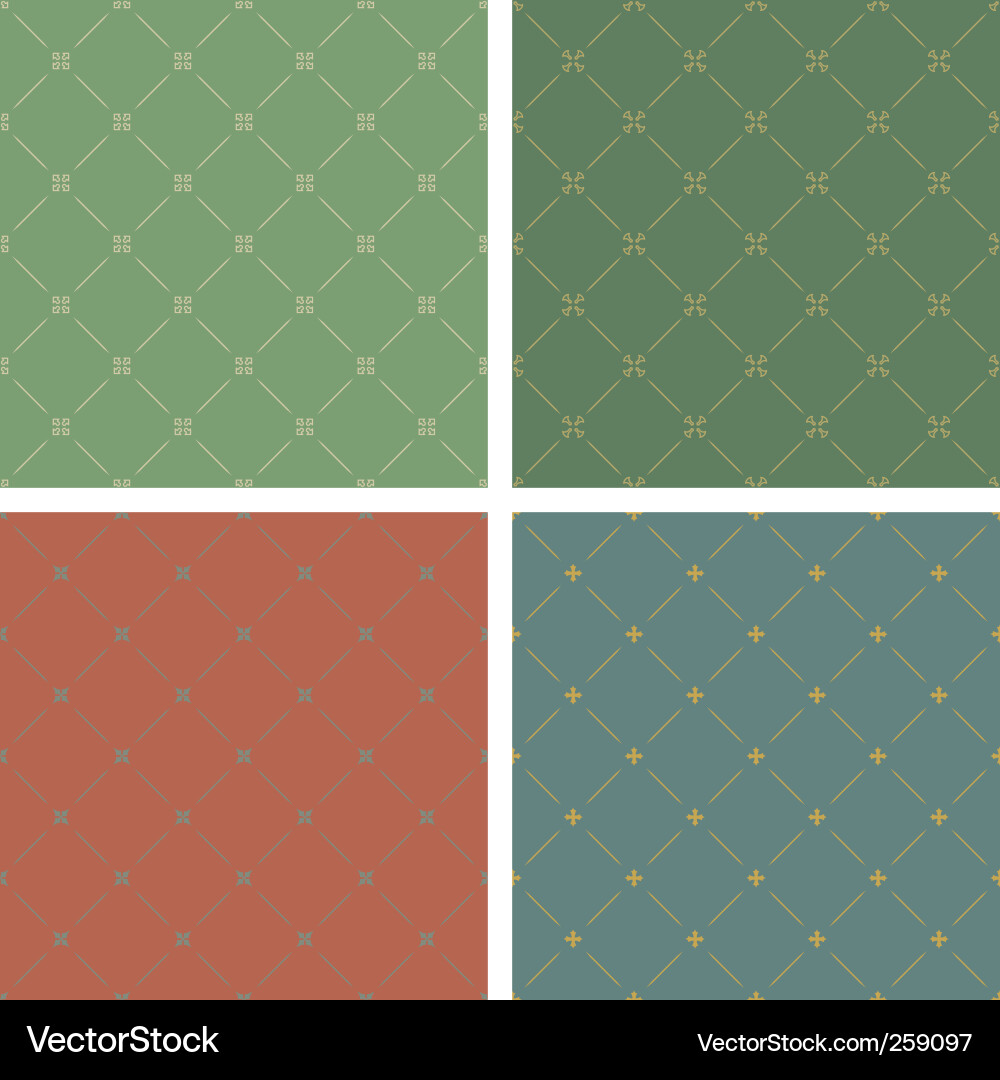 Four backgrounds Royalty Free Vector Image - VectorStock