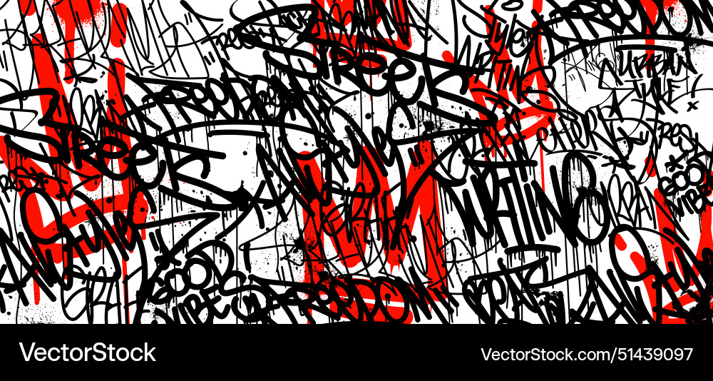 Graffiti backgrounds Royalty Free Vector Image