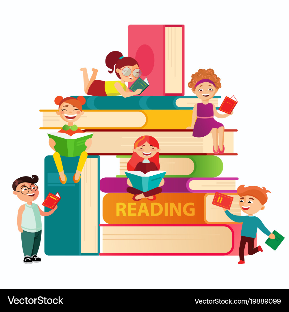 Stack Of Childrens Books Clip Art