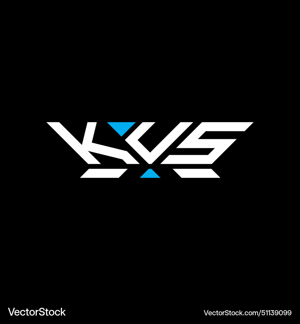 Kus letter logo design kus simple and modern logo Vector Image