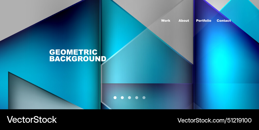 Metal triangles with colorful bright Royalty Free Vector