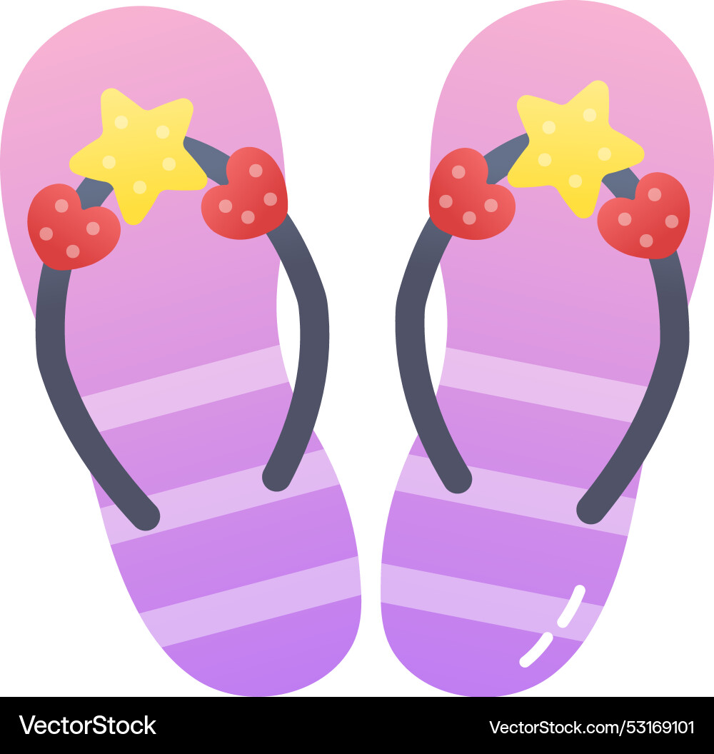 Slippers Royalty Free Vector Image - VectorStock