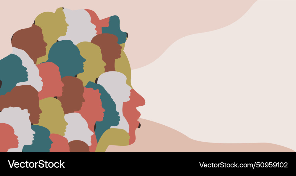 Dialogue between women conversation Royalty Free Vector