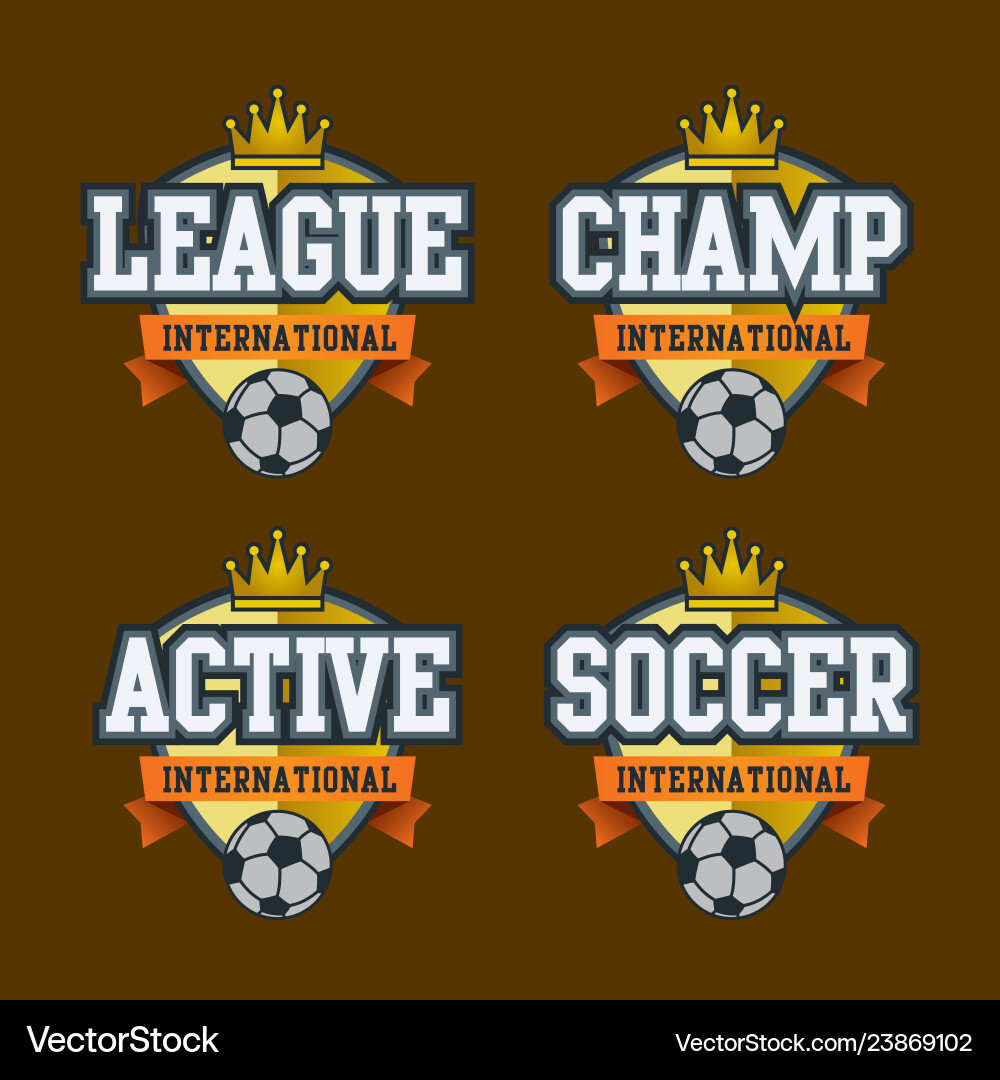 Sport badge Royalty Free Vector Image - VectorStock
