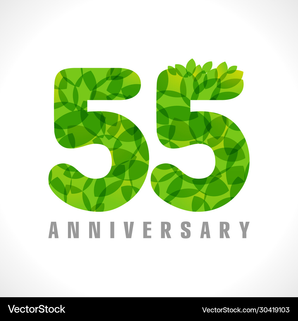 55 leaves transparent Royalty Free Vector Image
