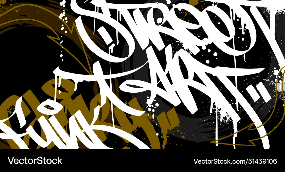 Graffiti background Royalty Free Vector Image - VectorStock