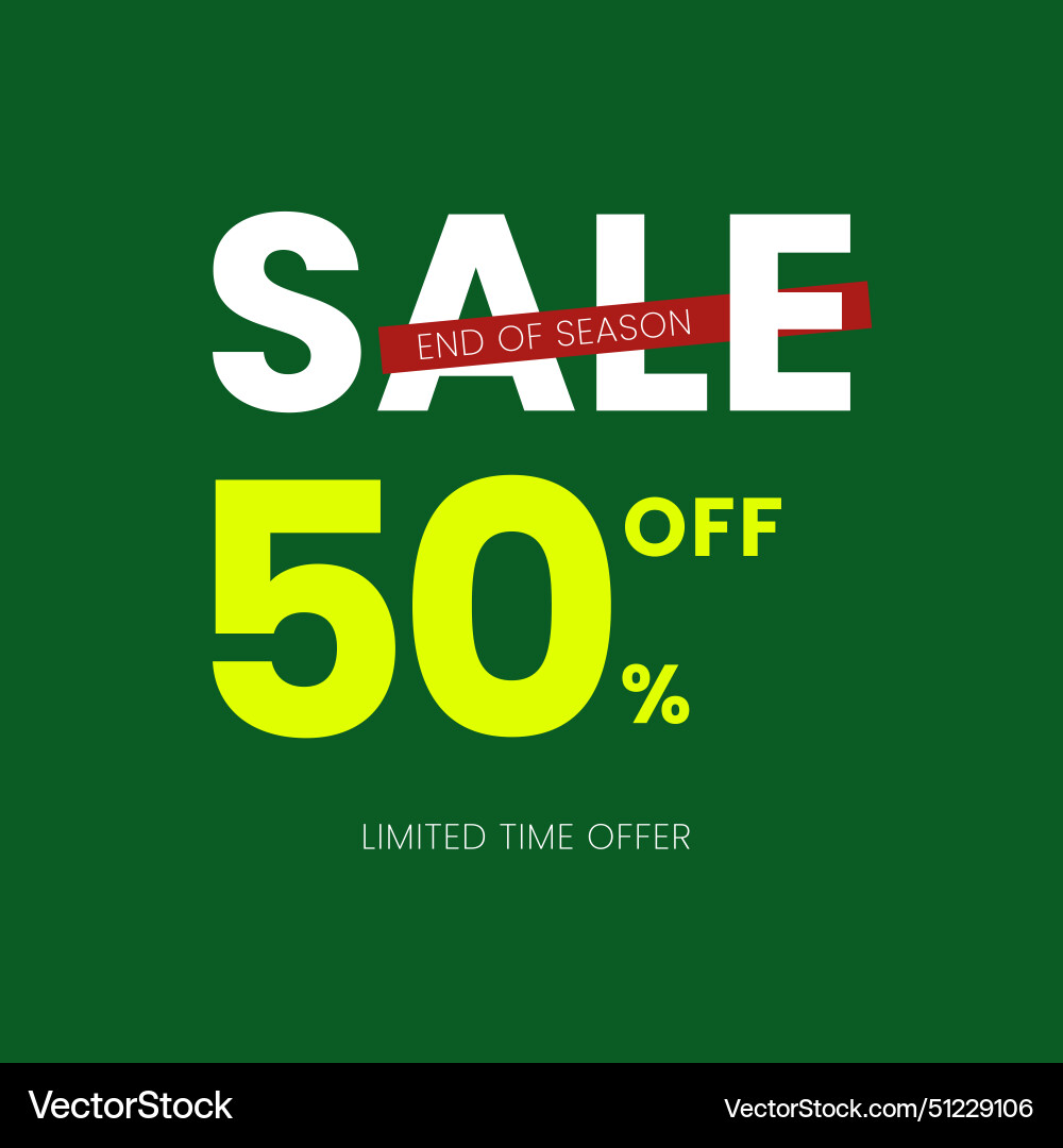 Sale design template Royalty Free Vector Image