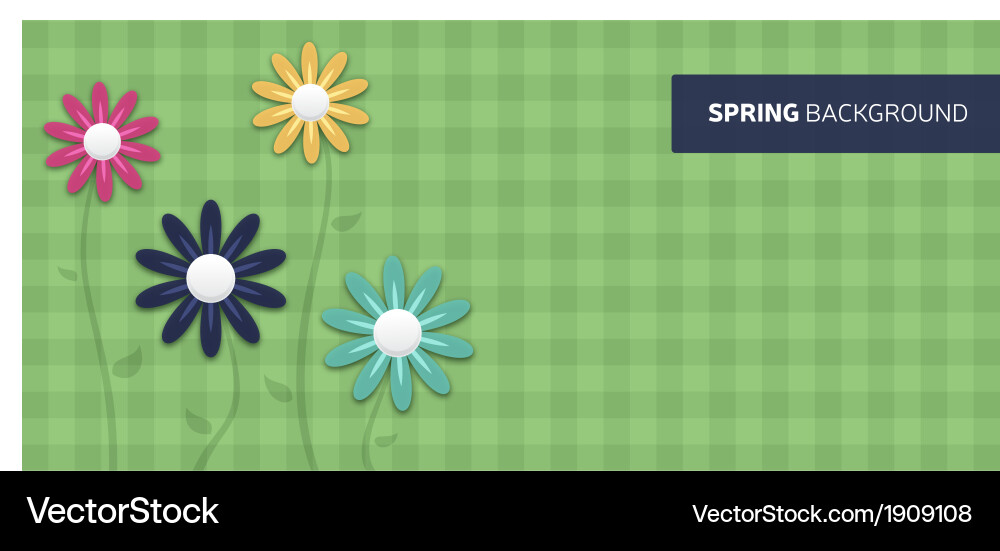 Spring background Royalty Free Vector Image - VectorStock