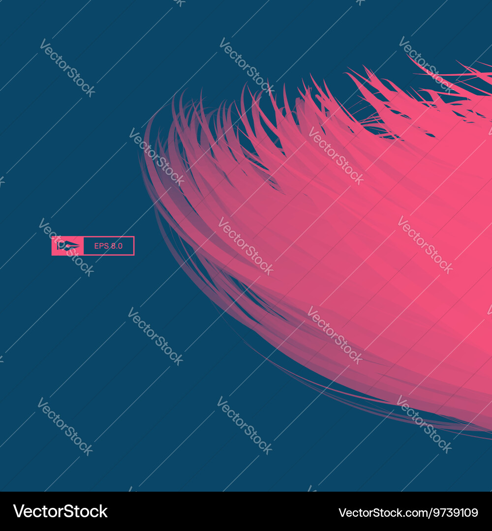 Optical Fiber Abstract Background Royalty Free Vector Image