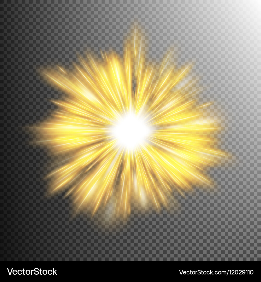Light effect stars bursts eps 10 Royalty Free Vector Image