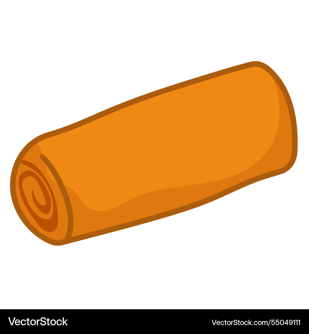 Lumpia icon kue risol Royalty Free Vector Image