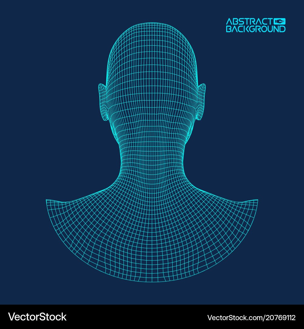 Ai digital brain artificial intelligence concept Vector Image