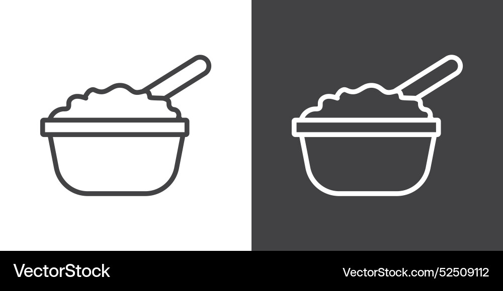 Cereal icon Royalty Free Vector Image - VectorStock