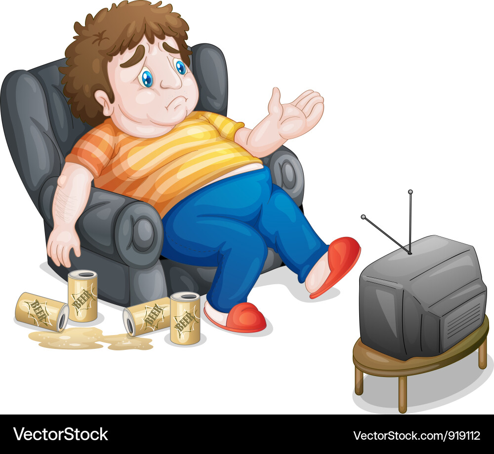 Unfit Royalty Free Vector Image - VectorStock