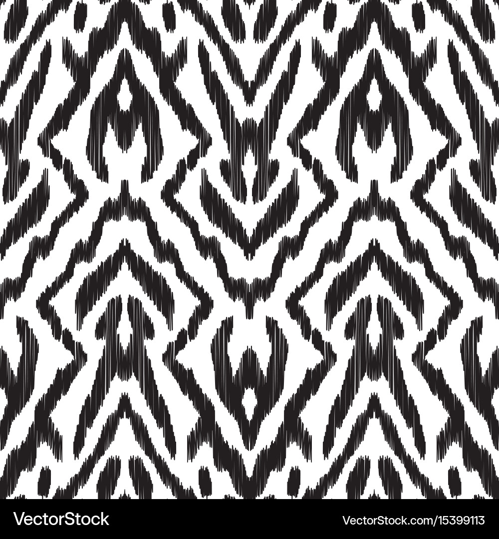 Tribal seamless pattern Royalty Free Vector Image