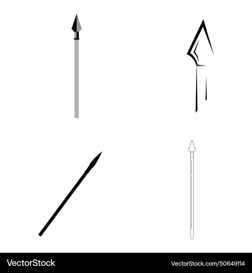 Spear icon Royalty Free Vector Image - VectorStock