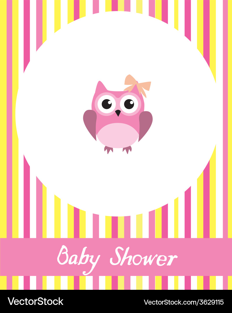 Baby shower Royalty Free Vector Image - VectorStock