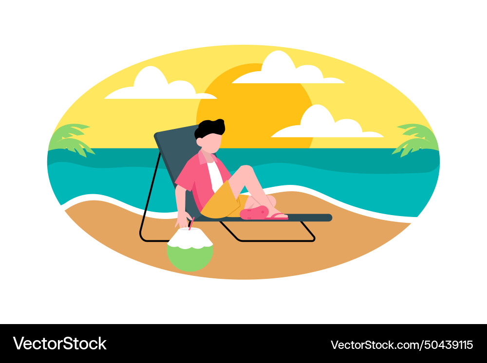 Weekend flat Royalty Free Vector Image - VectorStock