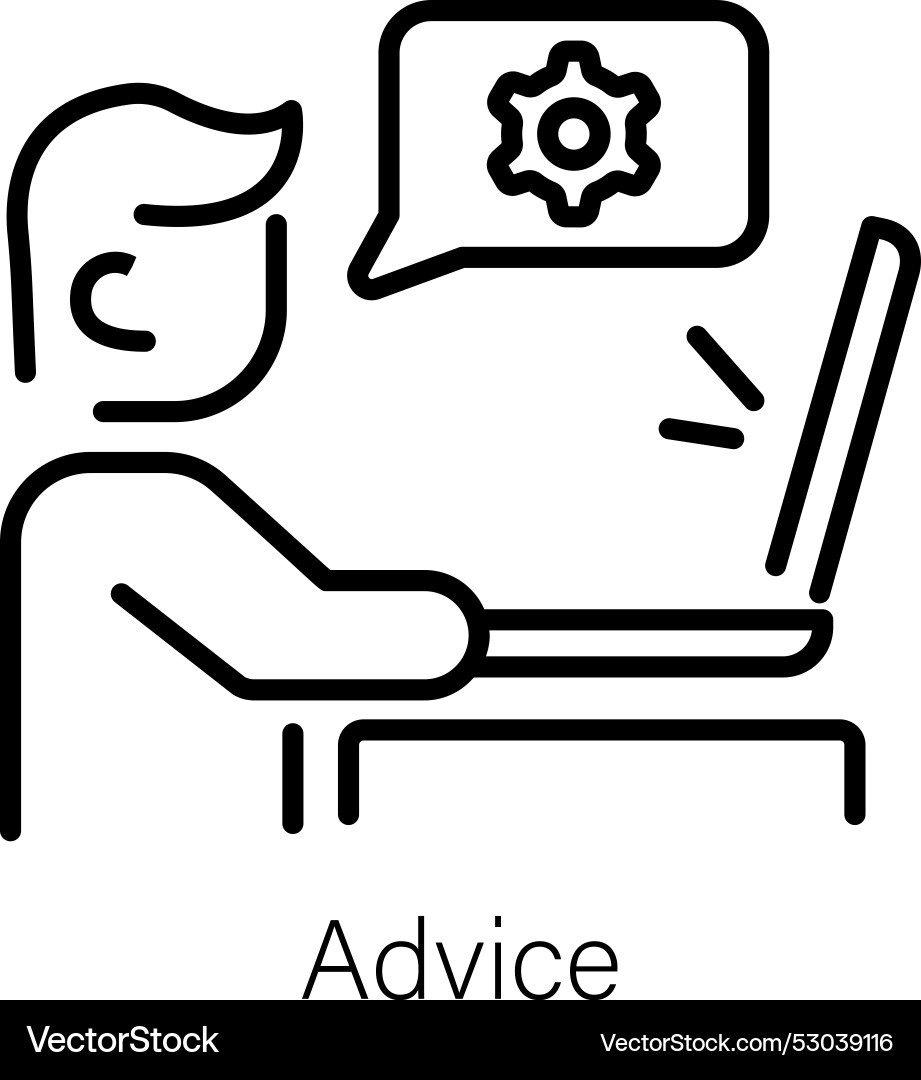 Advice Royalty Free Vector Image - VectorStock