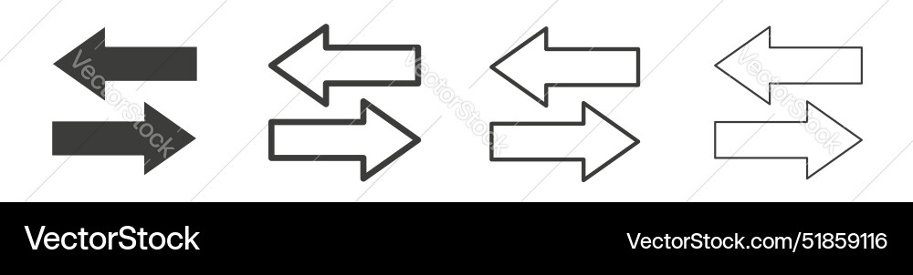 Data transfer icon set migration Royalty Free Vector Image