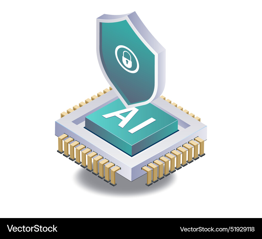 Artificial intelligence technology systems Vector Image