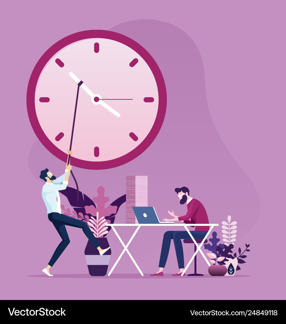 Clock Pull Vector Images (over 200)