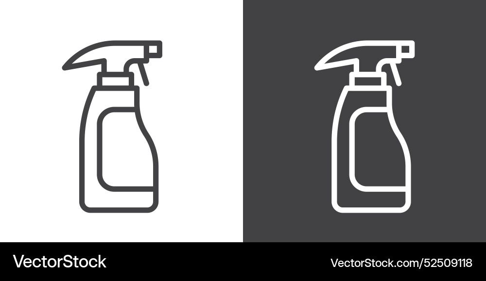 Cleaning spray icon Royalty Free Vector Image - VectorStock