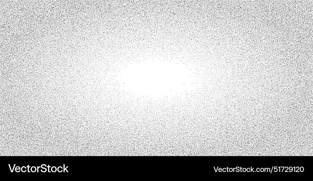Noisy oval radial gradient bg with raster texture Vector Image