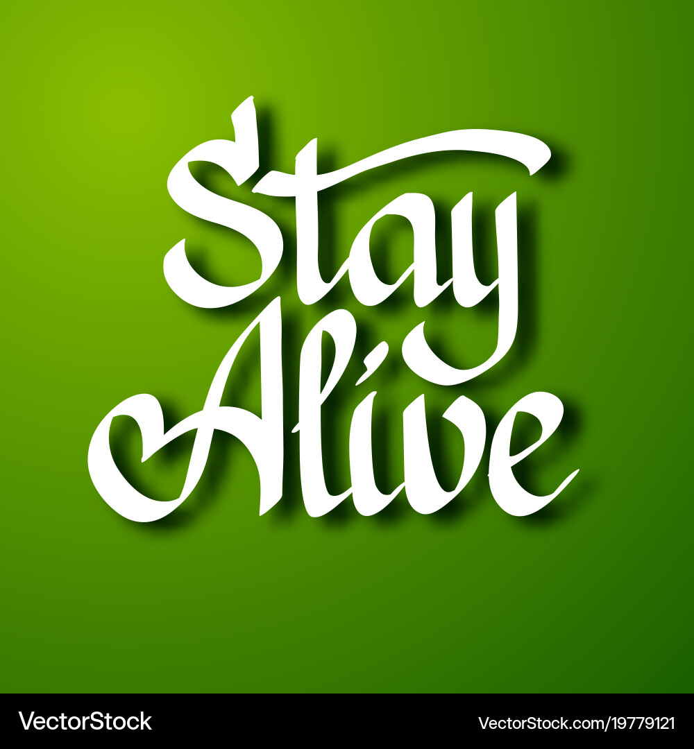 Calligraphic inscription template Royalty Free Vector Image