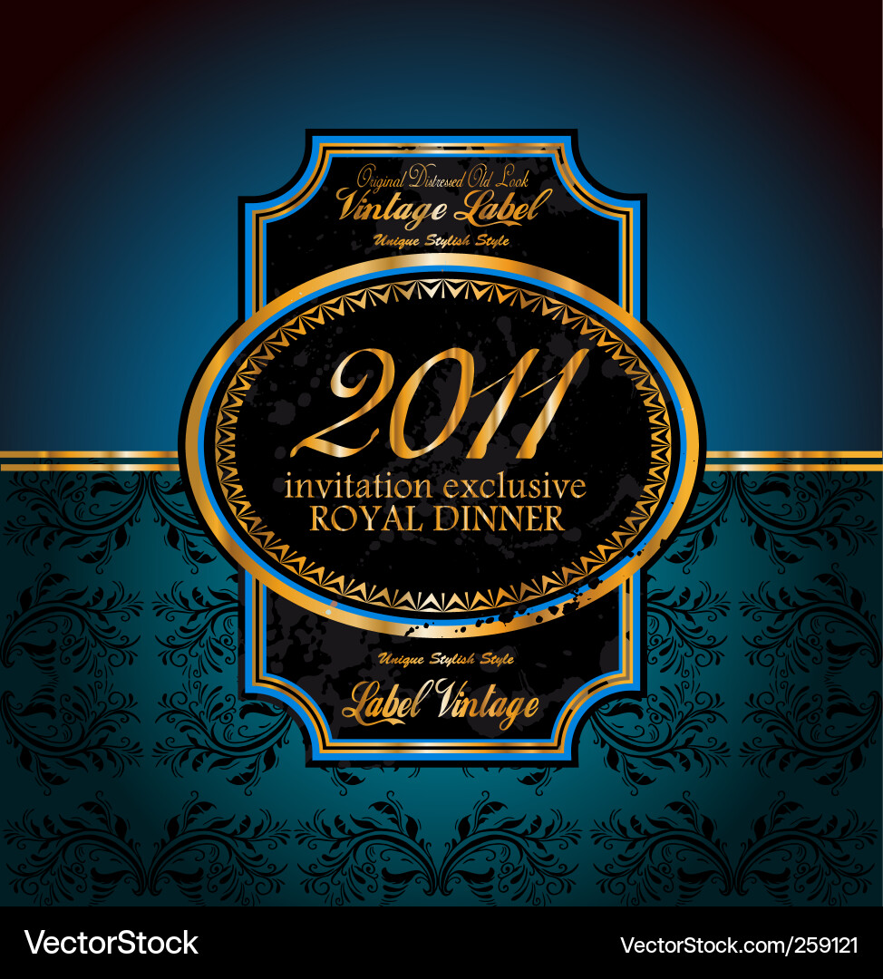 Dinner invitation Royalty Free Vector Image - VectorStock