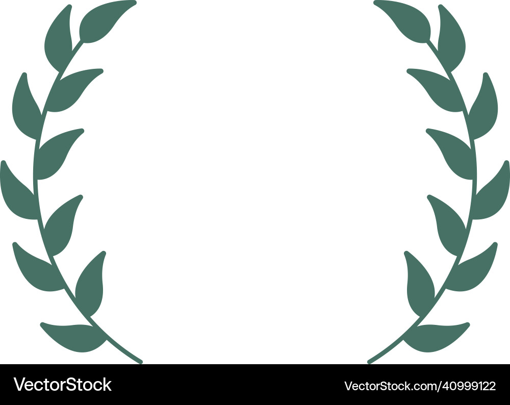 Laurel wreath Royalty Free Vector Image - VectorStock