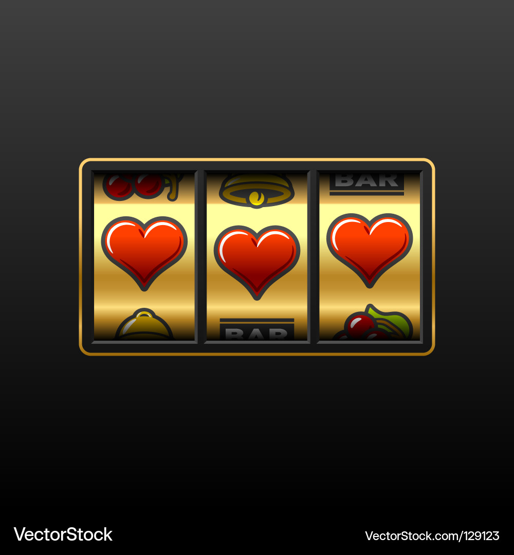 Casino slot machine Royalty Free Vector Image - VectorStock