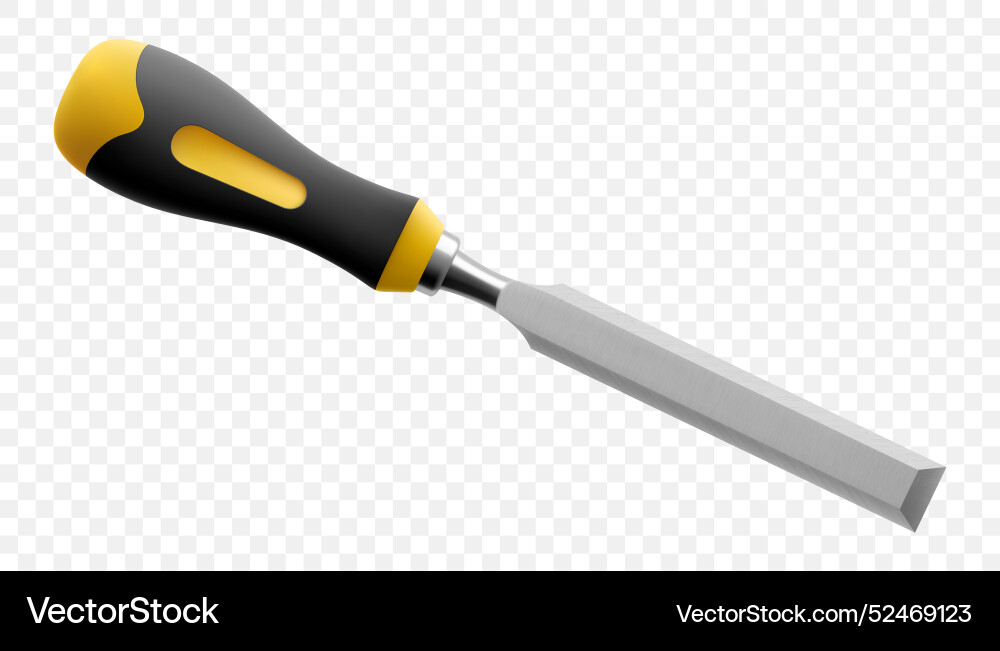 Chisel carpentry hand tools for woodworking Vector Image
