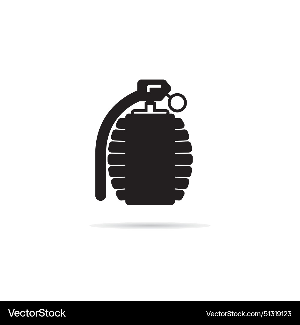 Grenade icon Royalty Free Vector Image - VectorStock