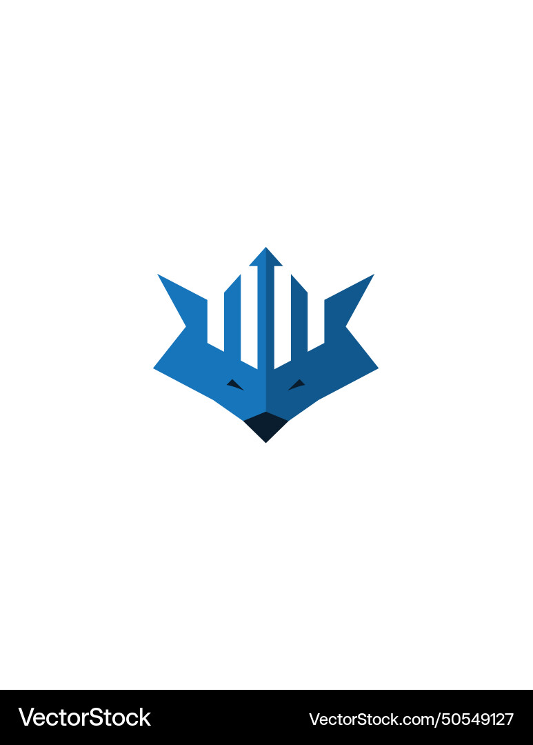 Finance fox logo Royalty Free Vector Image - VectorStock