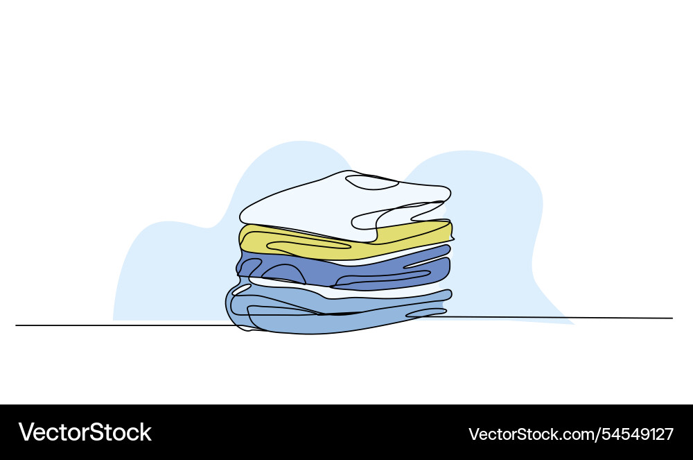 Folds of clothing modern flat Royalty Free Vector Image