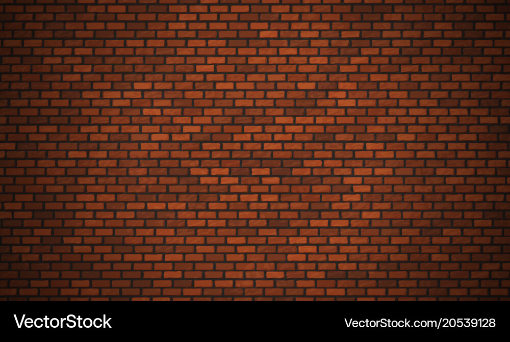 Brick wall Royalty Free Vector Image - VectorStock