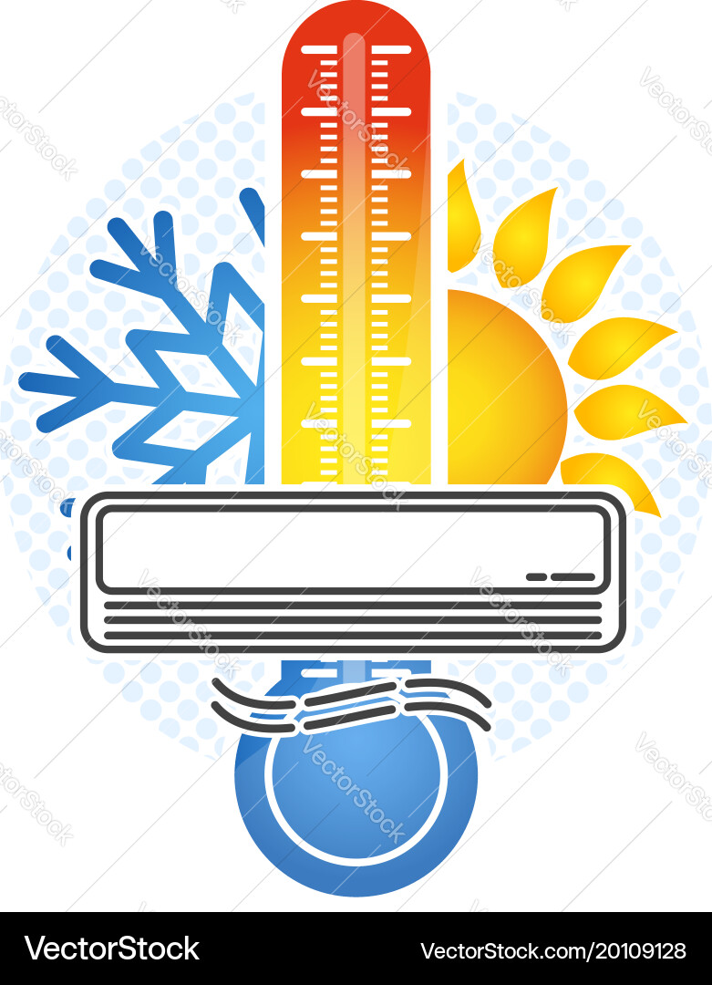 Temperature Control Icon Royalty Free Vector Image