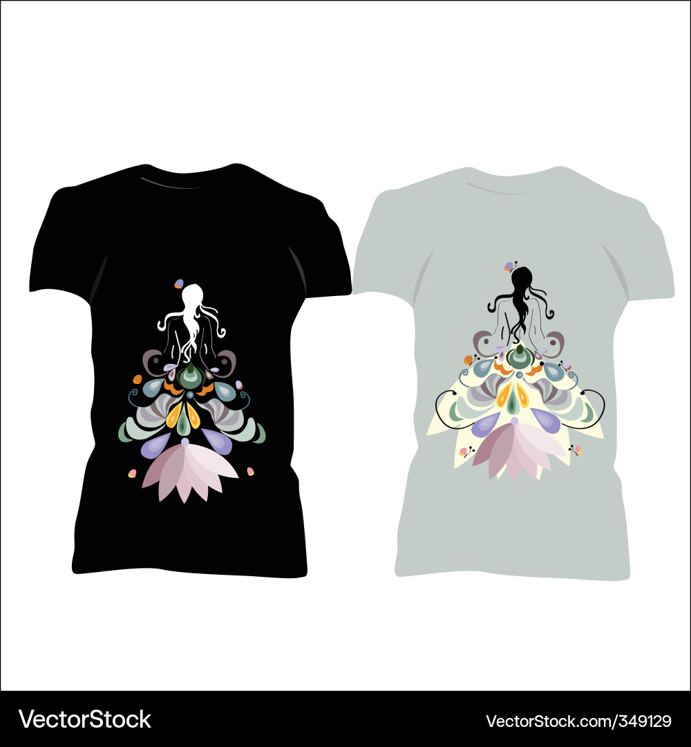 T-shirts Royalty Free Vector Image - VectorStock