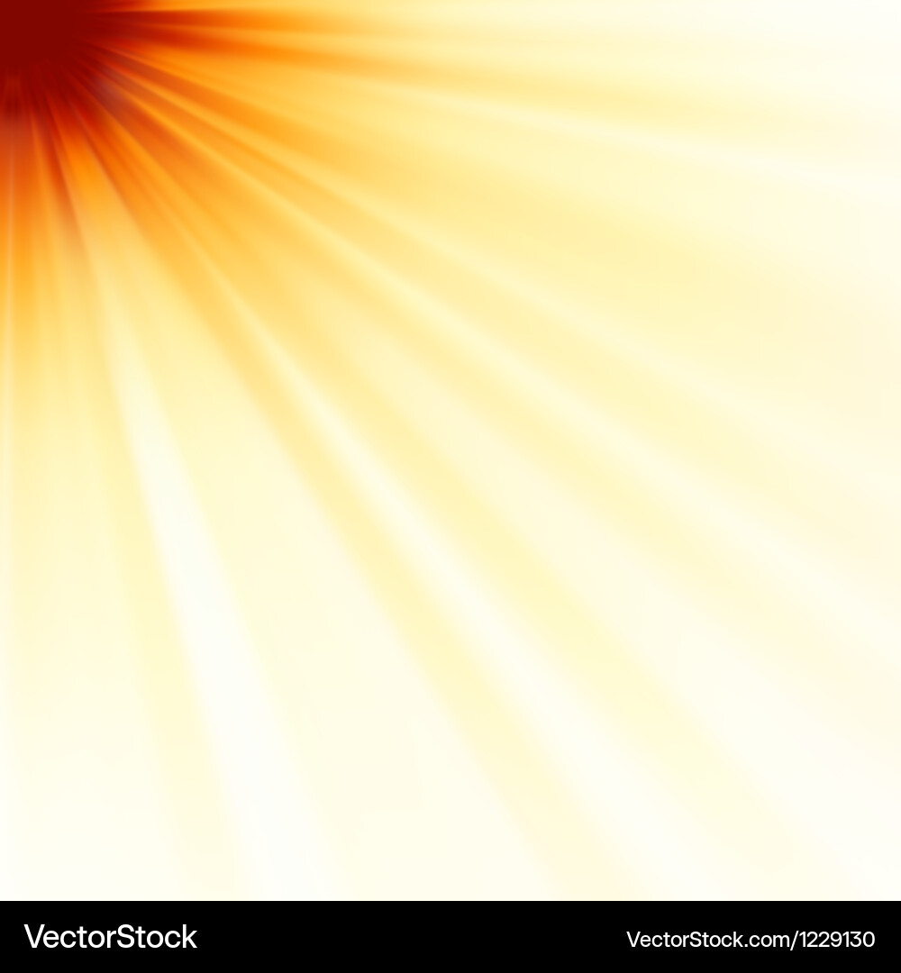 Red luminous rays Royalty Free Vector Image - VectorStock