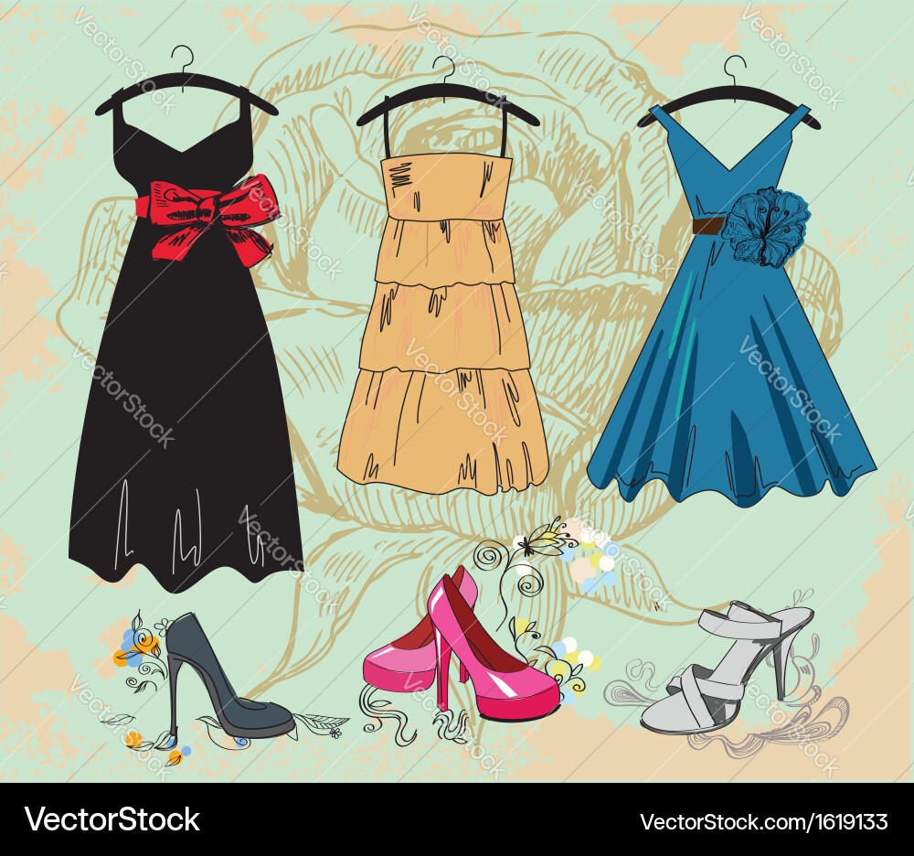 Fashion background Royalty Free Vector Image - VectorStock