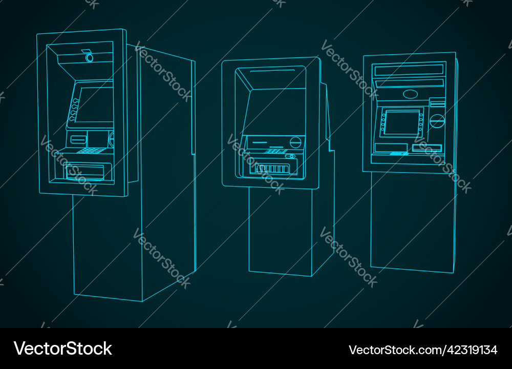 Atms Royalty Free Vector Image - VectorStock