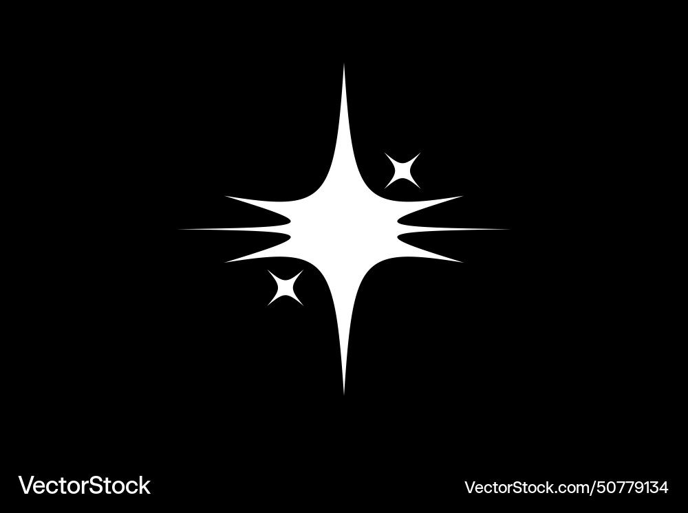 Basic graphics sticker set Royalty Free Vector Image