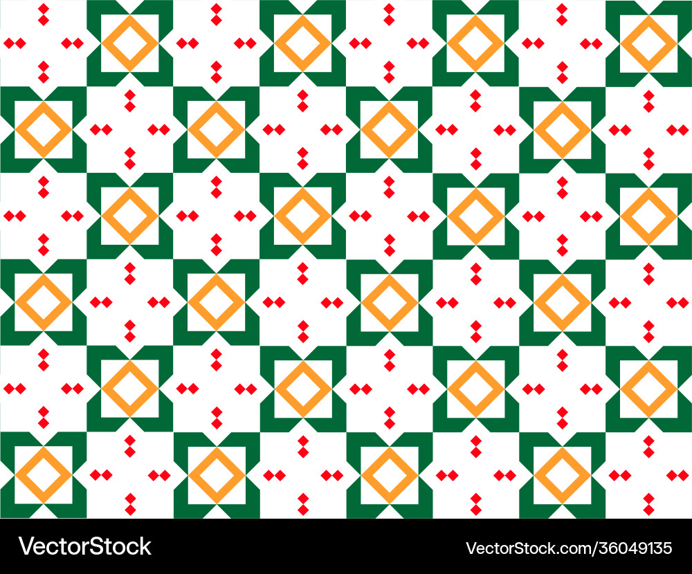 Arabic pattern islamic border Royalty Free Vector Image