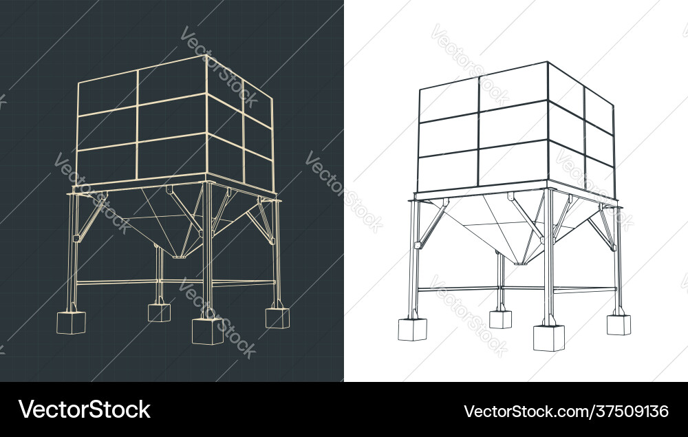 Silo Drawing
