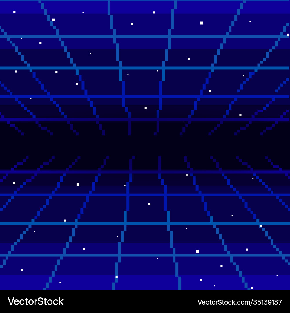 Pixel art 80s Royalty Free Vector Image - VectorStock