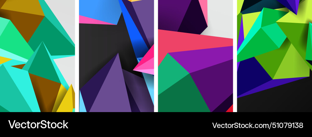 Creative arts with purple azure violet pink Vector Image