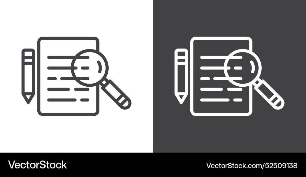 Defining icon Royalty Free Vector Image - VectorStock