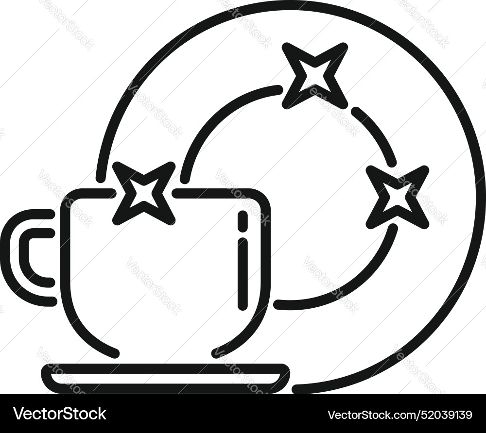 Dish drying rack keeping cup and plate clean Vector Image
